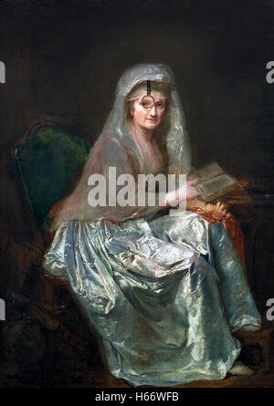 Self-portrait 1782 by Anna Dorothea Therbusch Stock Photo - Alamy