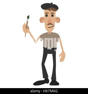 frenchman character cartoon Stock Vector Image & Art - Alamy
