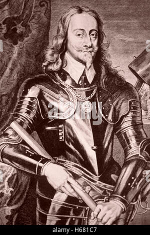 Portrait of Charles I of England (1600-1649). 1629. Charles 1 Mijtens ...