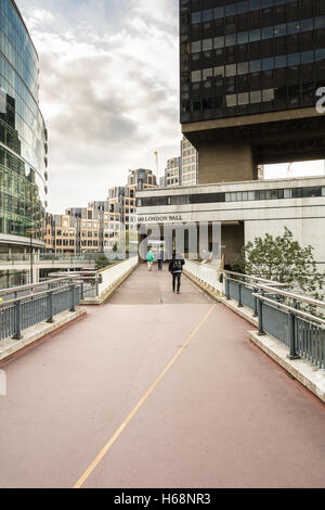visitors on the terrace of The Museum of European and Mediterranean ...