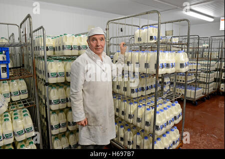 Shetland Farm Dairies local milk producers for the islands and manager ...