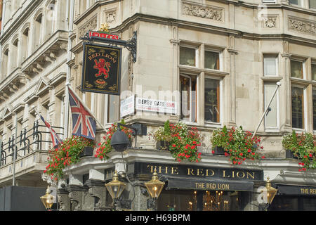 The Red Lion Pub, Parliament Street, Westminster London, United Kingdom ...