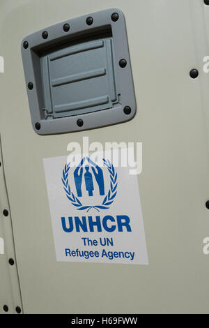 UNHCR / UN Refugee Agency logo symbol icon flag Stock Photo: 55971173 ...