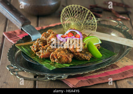 Lahori fish fry. Fried fish in spicy batter. India Pakistan Food Stock ...
