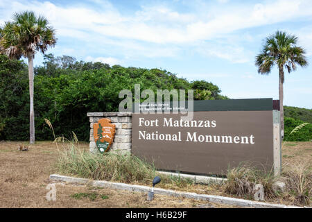 St. Saint Augustine Florida,Fort Matanzas National Monument,park ...