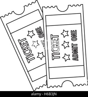 movie tickets icon image Stock Vector Image & Art - Alamy