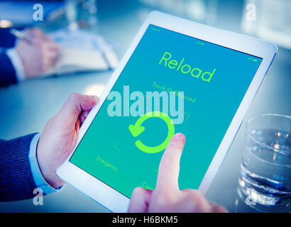 Reload Update Upgrade New Version Concept Stock Photo - Alamy