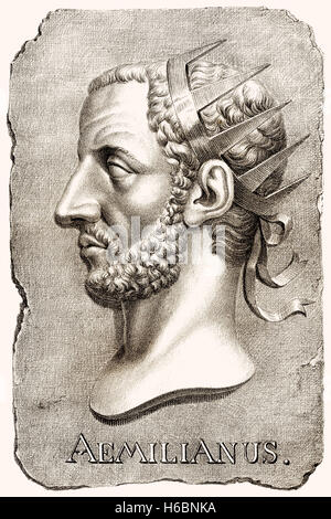 Aemilianus, Roman Emperor in 253 Stock Photo - Alamy
