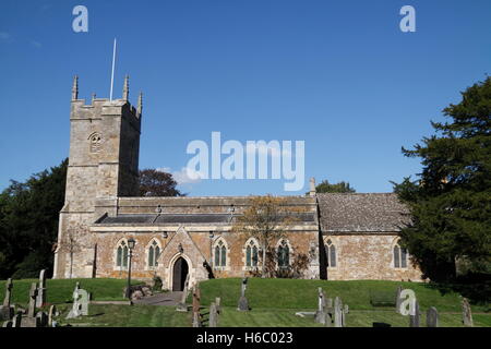 The Cotswold village of Kingham, Oxfordshire, England Stock Photo - Alamy