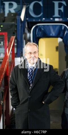 Ross County chairman Roy MacGregor at the Boston Stadium, Foxborough ...