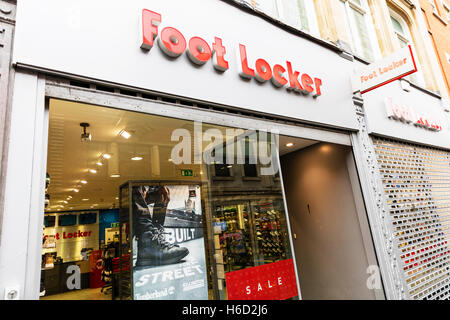 Foot Locker store display window Stock Photo - Alamy