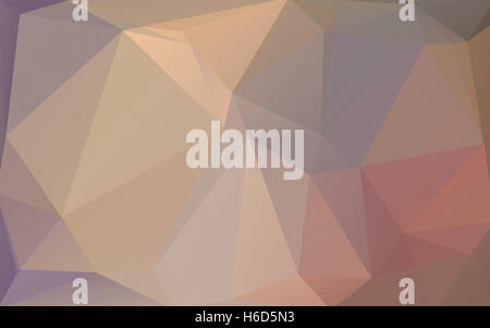 Brown polygon textured background Stock Photo - Alamy