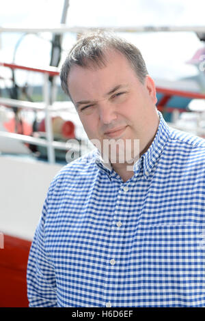 Brian Isbister Chief Executive Shetland Fish Producers Stock Photo - Alamy