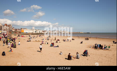 Bridlington South Beach and Spa Yorkshire UK Stock Photo - Alamy