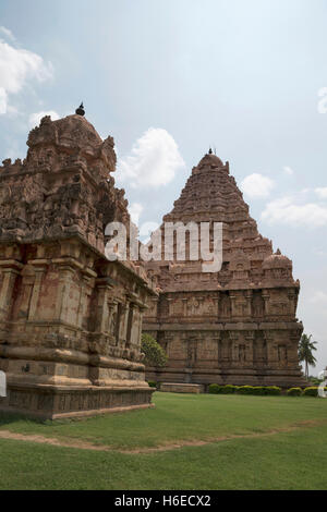 Amman temple of goddess Brihannayaki, Brihadisvara Temple complex ...