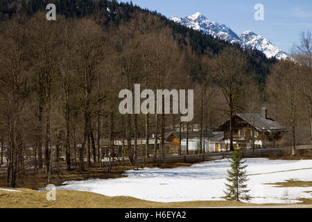 austrian alps just before spring season Stock Photo - Alamy