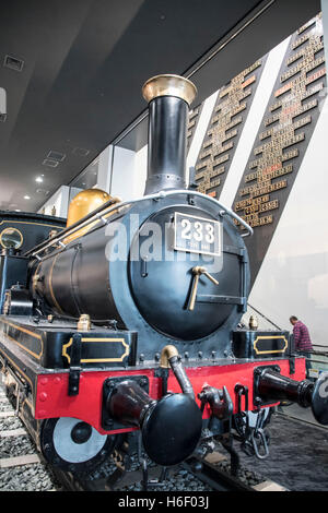 Class 230 steam locomotive from Kyoto railway museum in Japan Stock ...