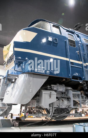 Class EF58 on display at the Kyoto Railway Museum on October 23, 2016, in Kyoto, Japan. The ...