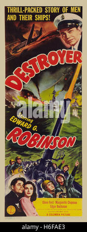 Destroyer - Movie Poster Stock Photo - Alamy