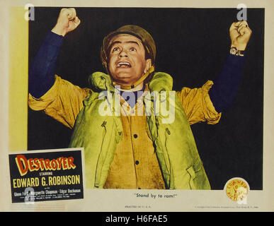 Destroyer - Movie Poster Stock Photo - Alamy