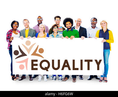 Equality Fairness Fundamental Rights Racist Discrimination Concept ...