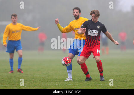 Mile End (yellow) vs Mustard, Hackney & Leyton Sunday League Football ...