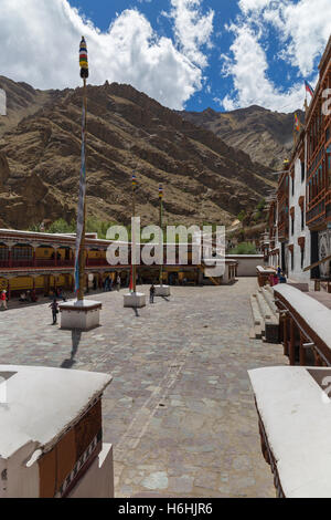 Hemis monastery flags, Ladakh, Hemis, India Stock Photo - Alamy