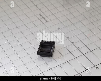 Screen printing screen inspection stand with magnifier Stock Photo - Alamy