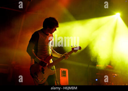 BENICASSIM, SPAIN - JUL 19: The Cribs (band) in concert at FIB Festival ...