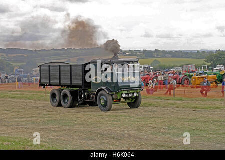 Vintage 1934 Sentinel steam lorry at Preston Steam Rally Stock Photo ...