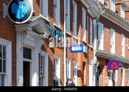 High Street banks (Barclays, NatWest, HSBC), Bracknell, Berkshire ...