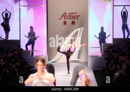 Aimer fashion show during the China Fashion Week Spring/Summer 2011 in ...