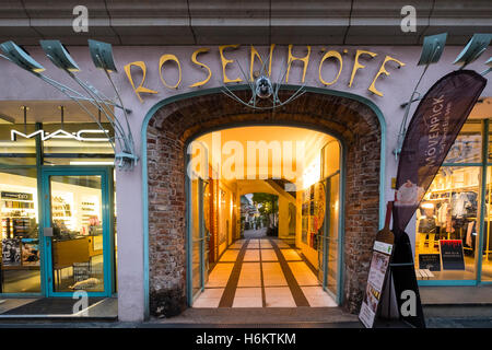 Rosenhofe courtyard at Hackescher Hof historic retail and residential ...