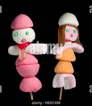 guy sweet male masculine candy candies figurine marshmallow man woman ...