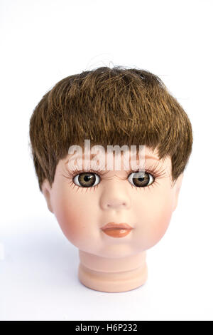 Dolly Head on Plain Background Stock Photo - Alamy