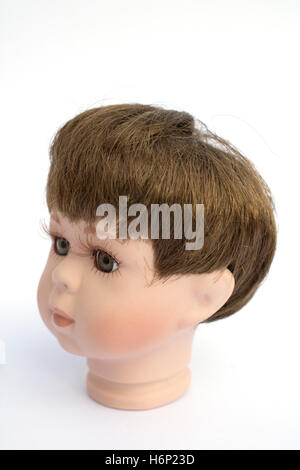 Dolly Head on Plain Background Stock Photo - Alamy