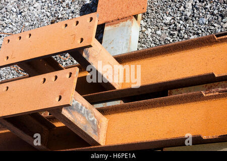 rusted steel beams Stock Photo - Alamy