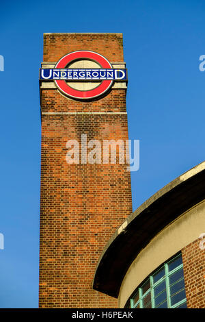 Chiswick Park London Underground Station tower Stock Photo - Alamy