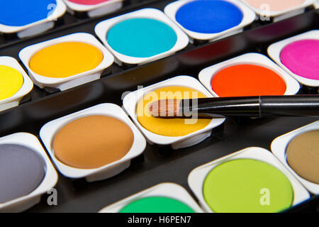 art, colour, eye, organ, painting, brush, paint, powder, painted ...