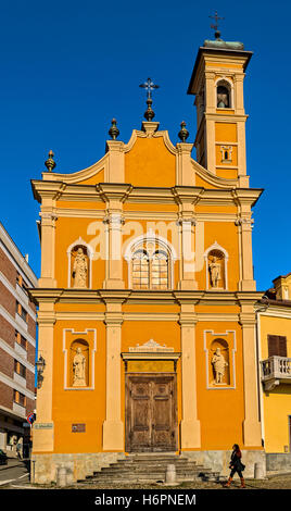 Italy Piedmont Canavese Caluso Church of Santa Marta Stock Photo - Alamy