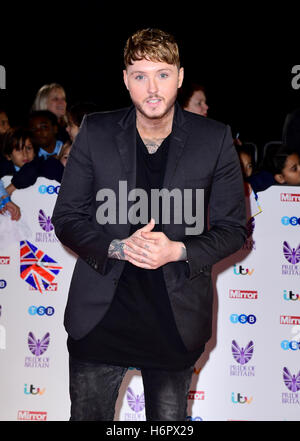James Arthur arrives for the Pride of Britain Awards at the Grosvenor ...