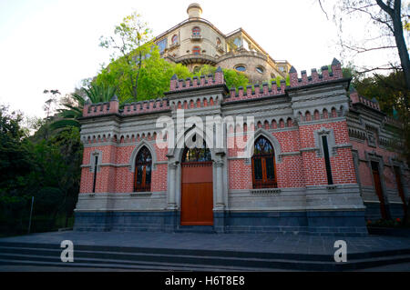 Chapultepec Castle on Chapultepec Hill in Chapultepec Park, Mexico City ...