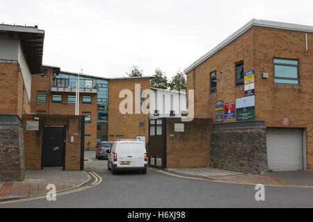 Ty Llewellyn army reserve barracks Cardiff Wales United Kingdom Stock ...