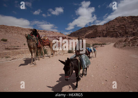 Bedouin men from the Bedul tribe one of the Huwaitat tribes who have ...