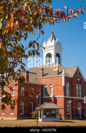 The Historic Union County Courthouse, built in 1899, on the town square ...