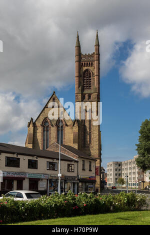 St Marys church, Warrington City Centre, Cheshire, England, UK Stock ...