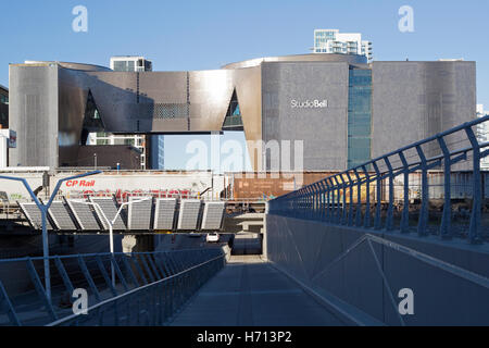 Studio Bell in Calgary, Canada. The building is the home of the ...