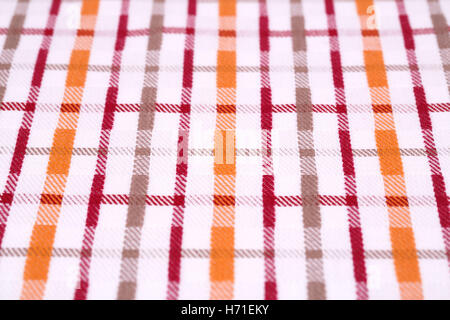 Striped tablecloth texture as a background, closeup picture Stock Photo ...