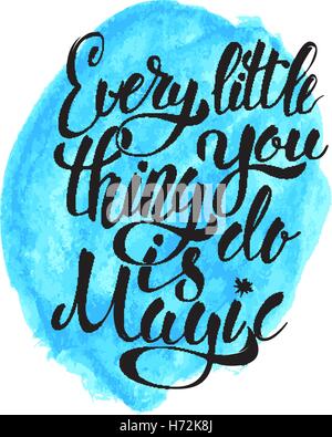 Enjoy every little things inspirational design quote, motivational ...