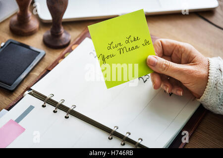 Live Now Keep Smiling Concept Stock Photo - Alamy